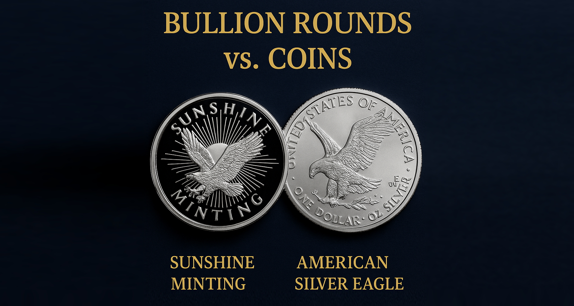 Bullion Rounds vs. Coins: What’s the Difference? – BGS